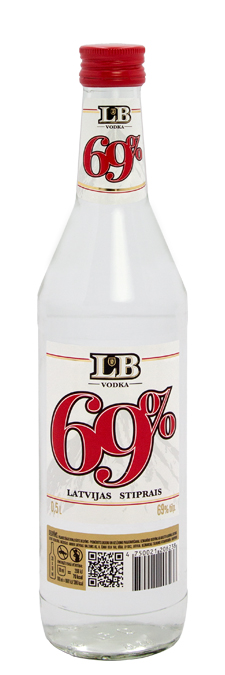LB Vodka 69% - Amber Latvijas balzams